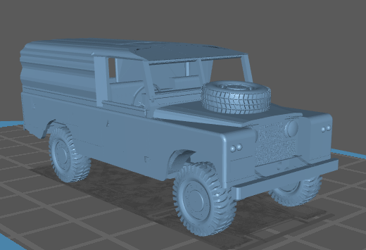 🚗 Land Rover LWB・Free STL File for ・Cults