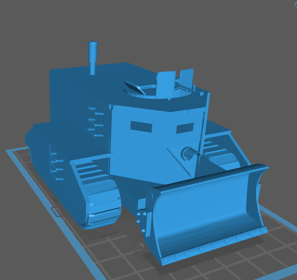 Free STL file Improvised Armored Bulldozer 🚜・3D printer model to ...