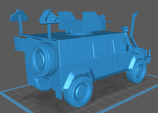Free STL file IVECO LMV LYNX 🎲 ・3D printer design to download・Cults