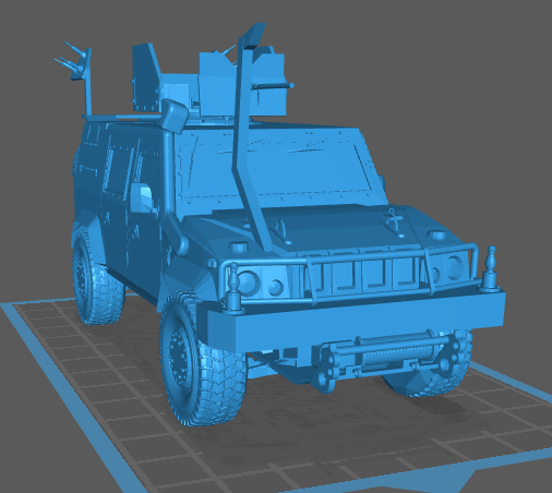 Free STL file IVECO LMV LYNX 🎲 ・3D printer design to download・Cults