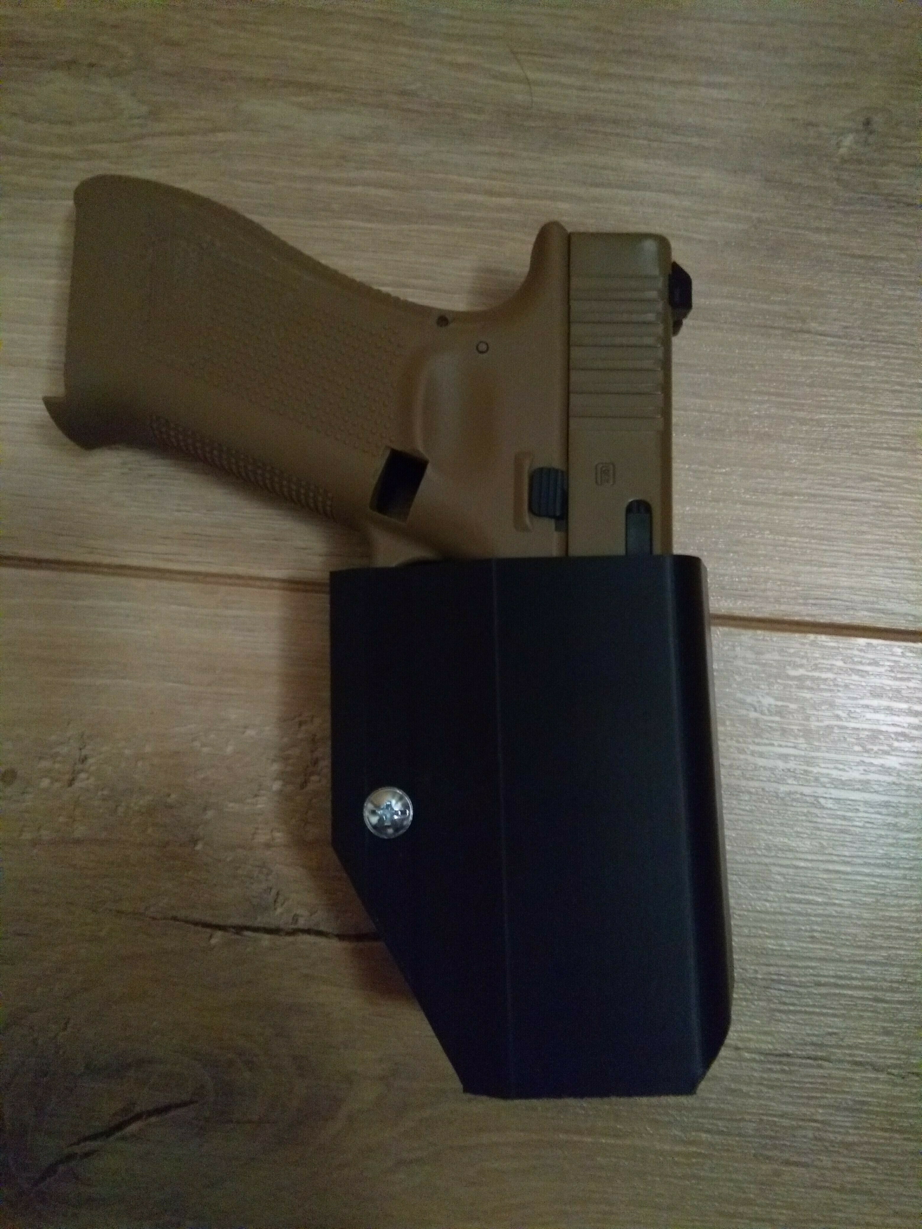 🔫 Glock gun holster (G17-G18-G19)・ STL File for 3D printing・Cults