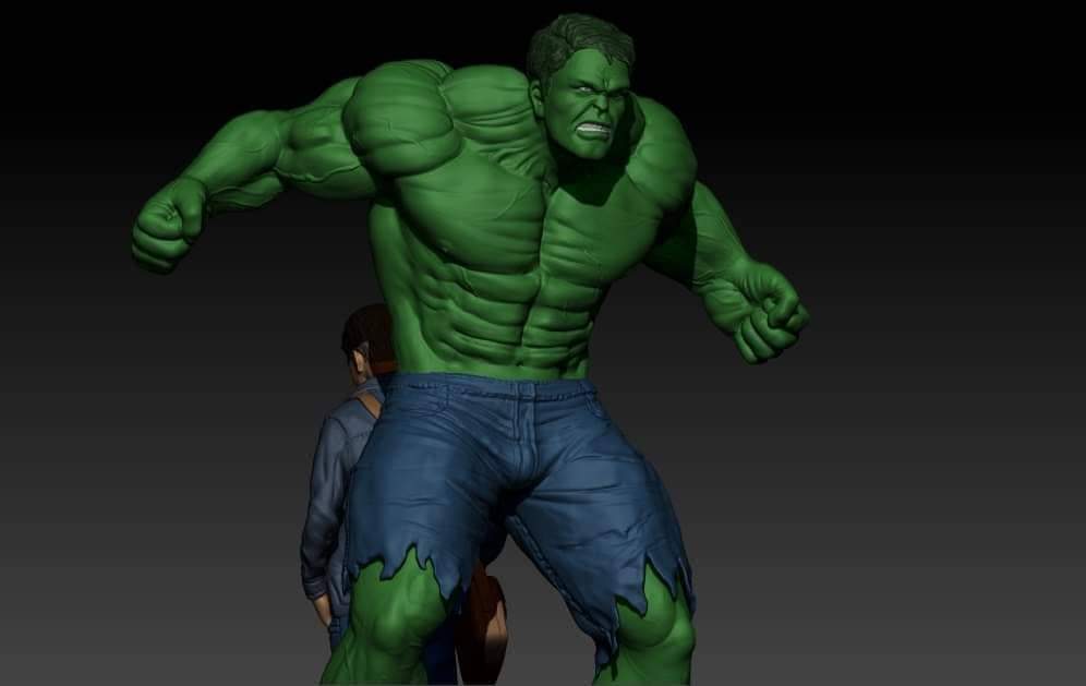 3D file THE AMAZING HULK 👽・3D print design to download・Cults