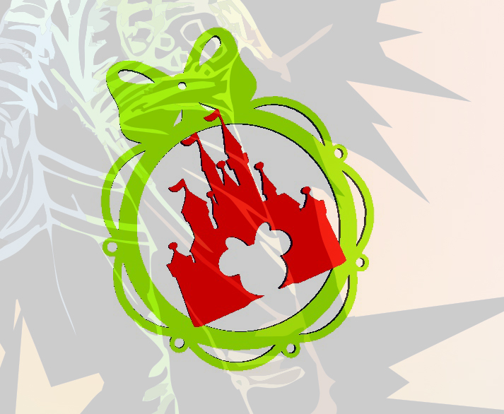 3D file DISNEY CHRISTMAS ORNAMENT 🎄 ・3D print design to download・Cults