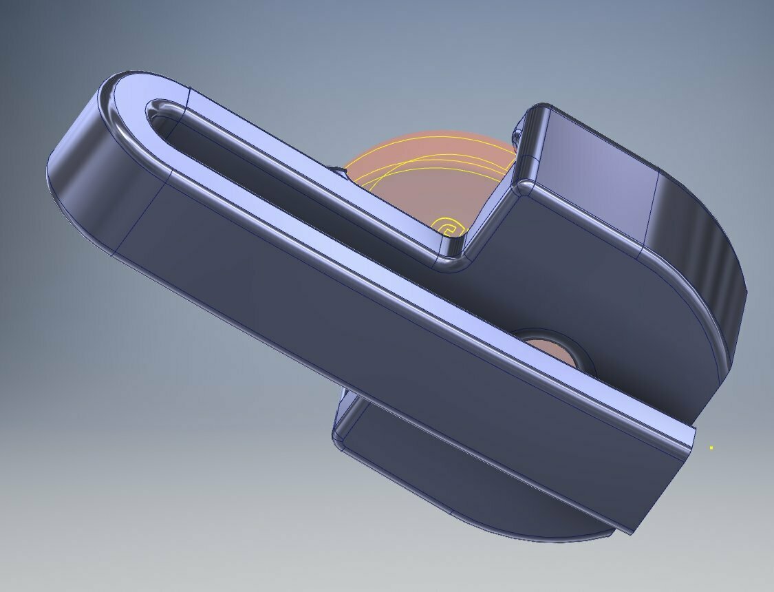 STL file Insertion bracket for Garmin Tempe sensor 📱・3D printing model ...