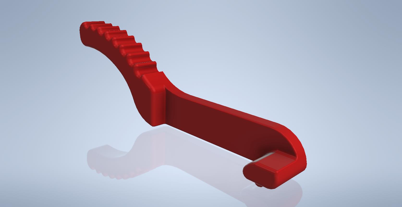 Free STL file Flashforge Adventurer 3 Lever extension filament feed 🪢 ...