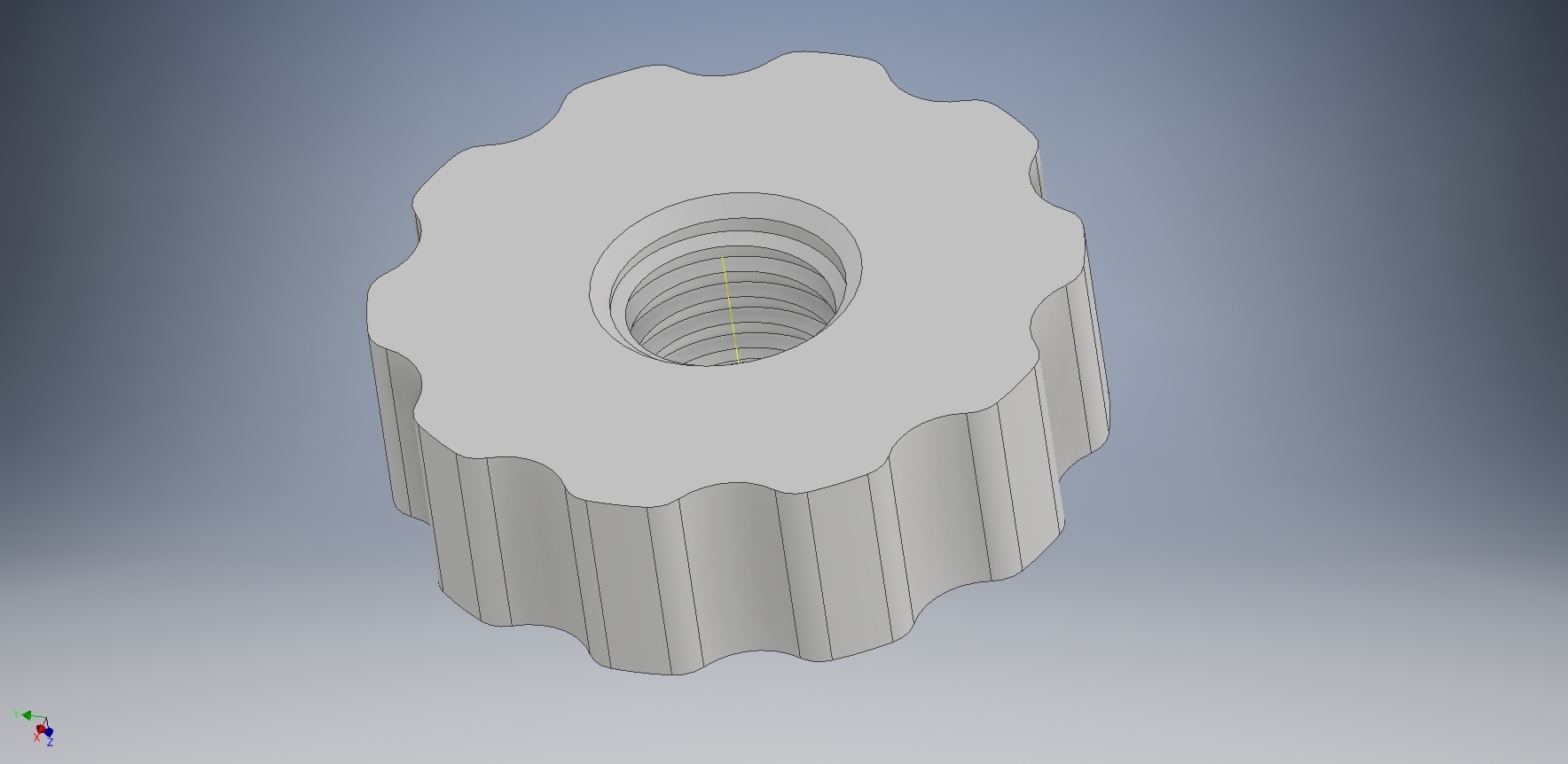 Archivo STL gratis Trípode con rosca UNF 1/4" tuerca 28G ...