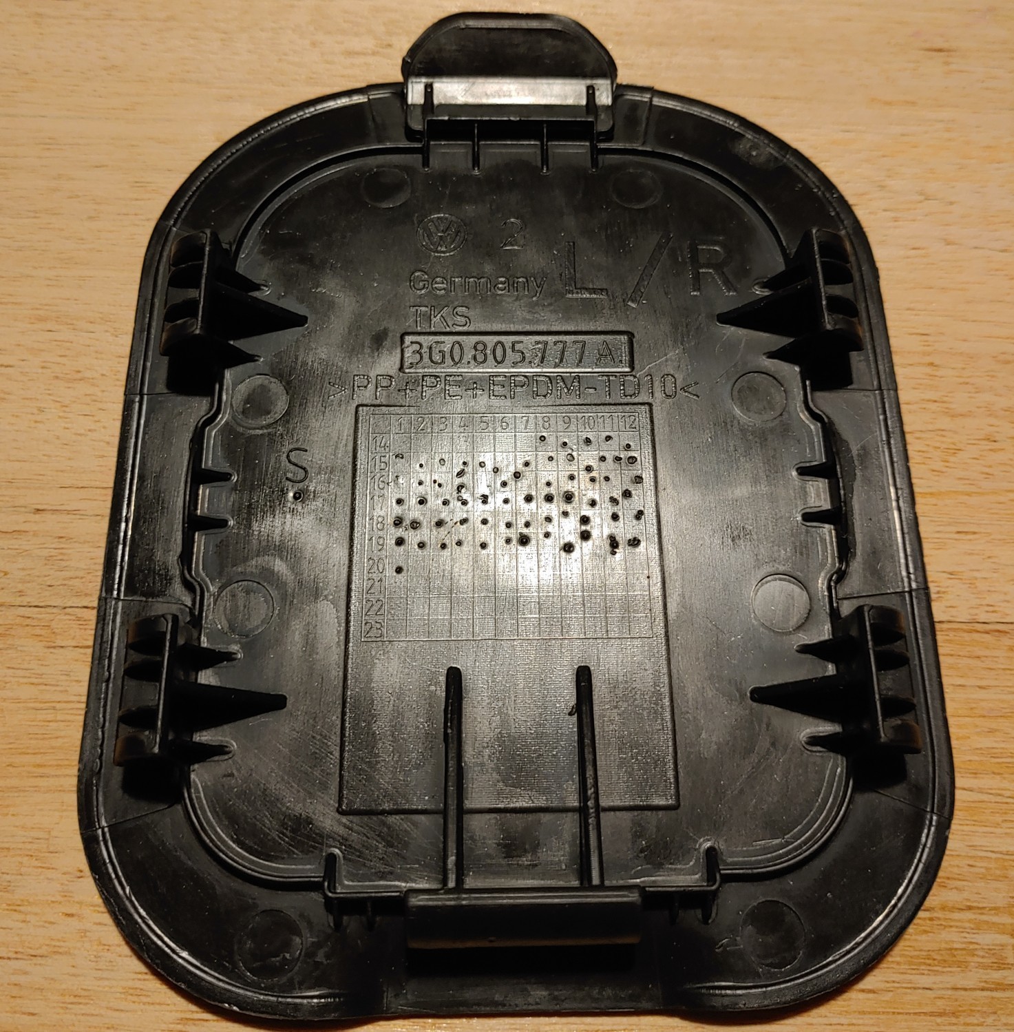 STL file Undercover Panel 3G0805777A wheel house Cover 🛞 ・3D printing ...