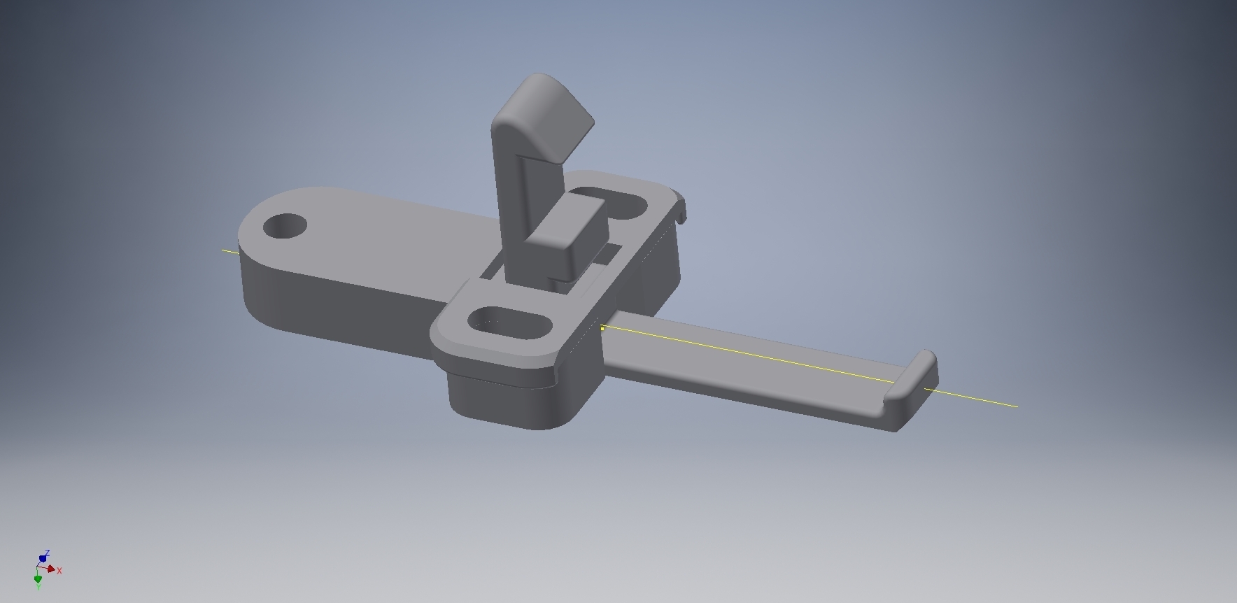 Free STL file Hidden chest lock, child lock 🙈 ・Design to download and ...