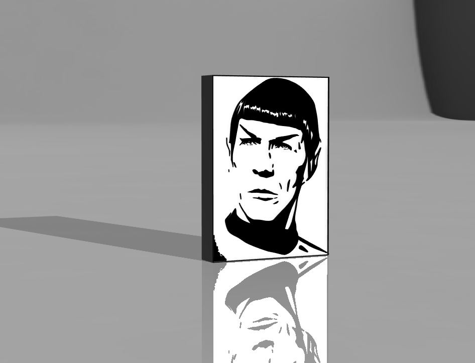 STL file star trek spock lamp ⭐ ・Template to download and 3D print・Cults
