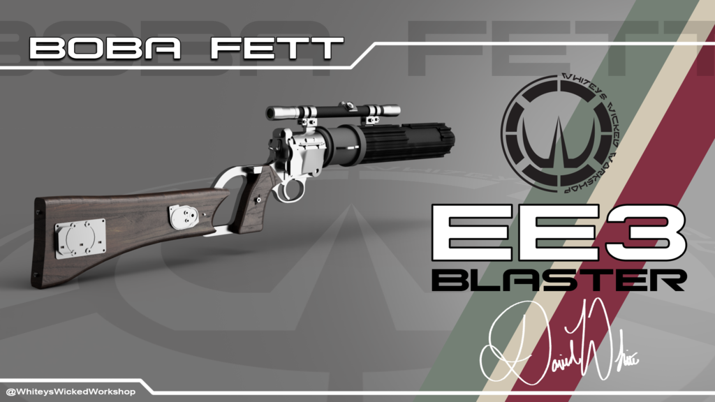 Free 3D file Boba Fett EE-3 Carbine Blaster Rifle 🎭 ・3D print design to ...