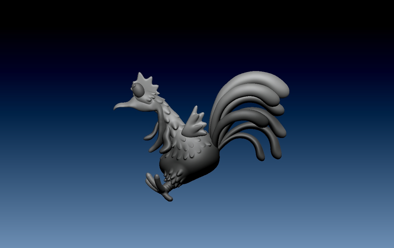 🐓 Rooster・ STL File for 3D printing・Cults