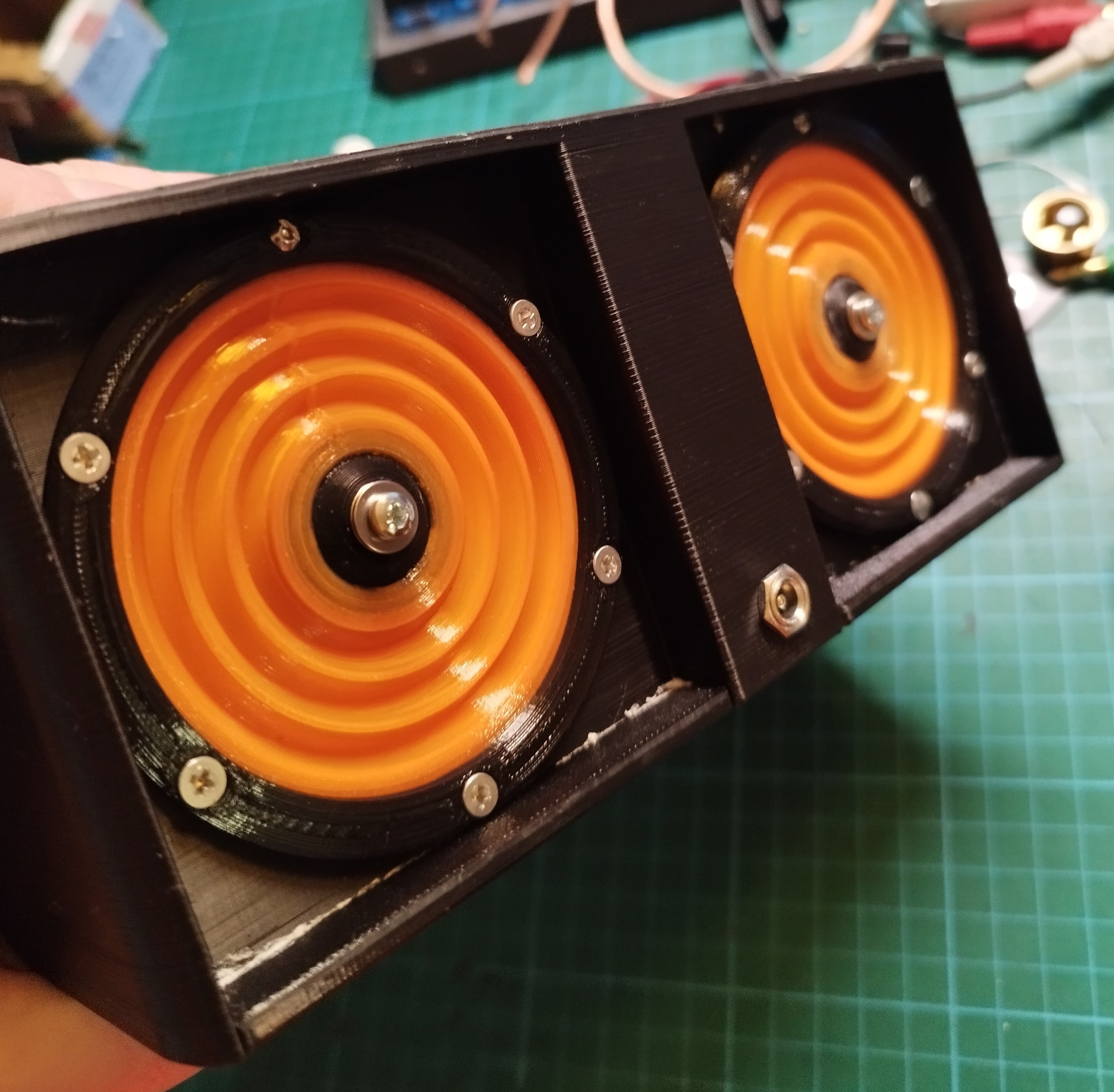 3D printing 3D Printed Speaker Passive Radiator Tool Box・Cults