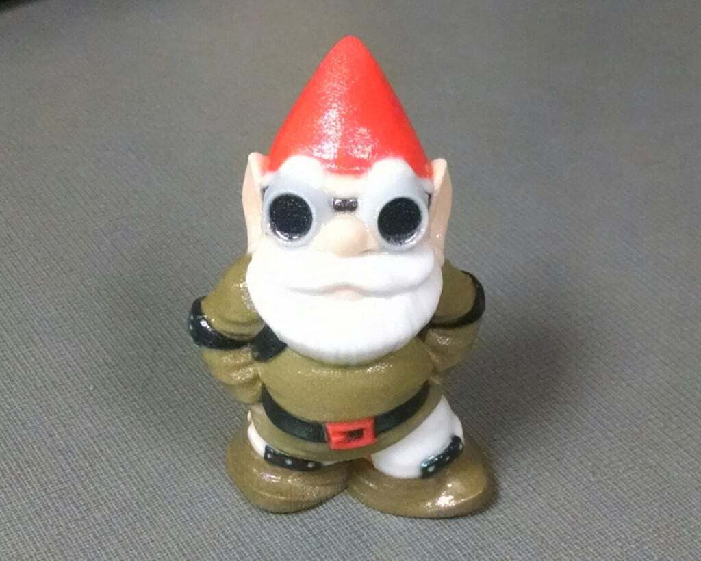 3D printed MakerBot Gnome Full Color・Cults