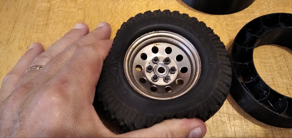 Free STL file Soft tire insert on 1.9 and 2.2 rims. RC4WD, Gmade ...
