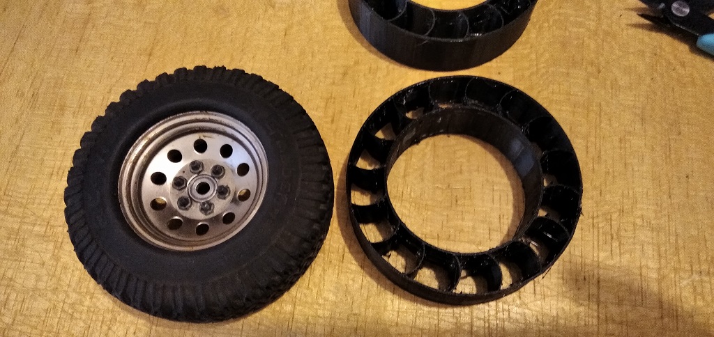 🎲 Soft tire insert on 1.9 and 2.2 rims. RC4WD, Gmade - Scale Crawler ...