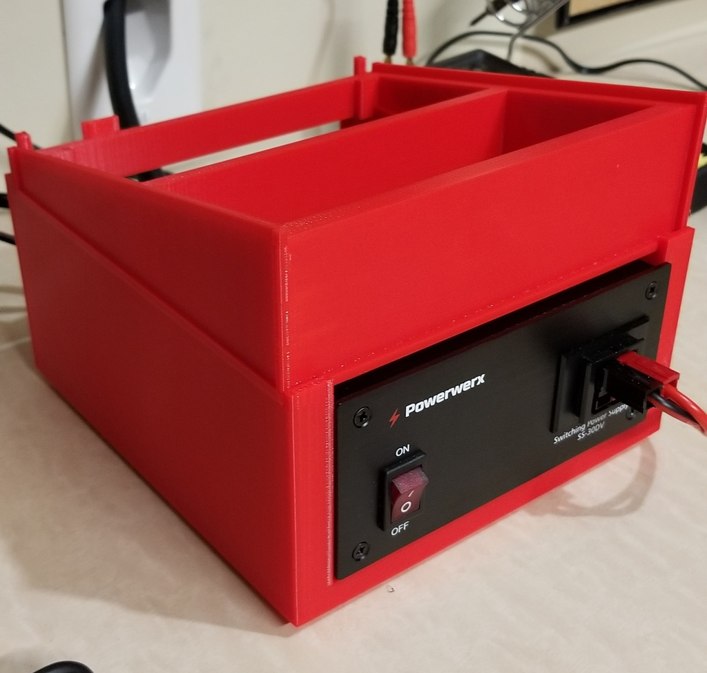 🔧 Powerwerx SS-30DV power supply desktop stand・Free 3D File for ・Cults