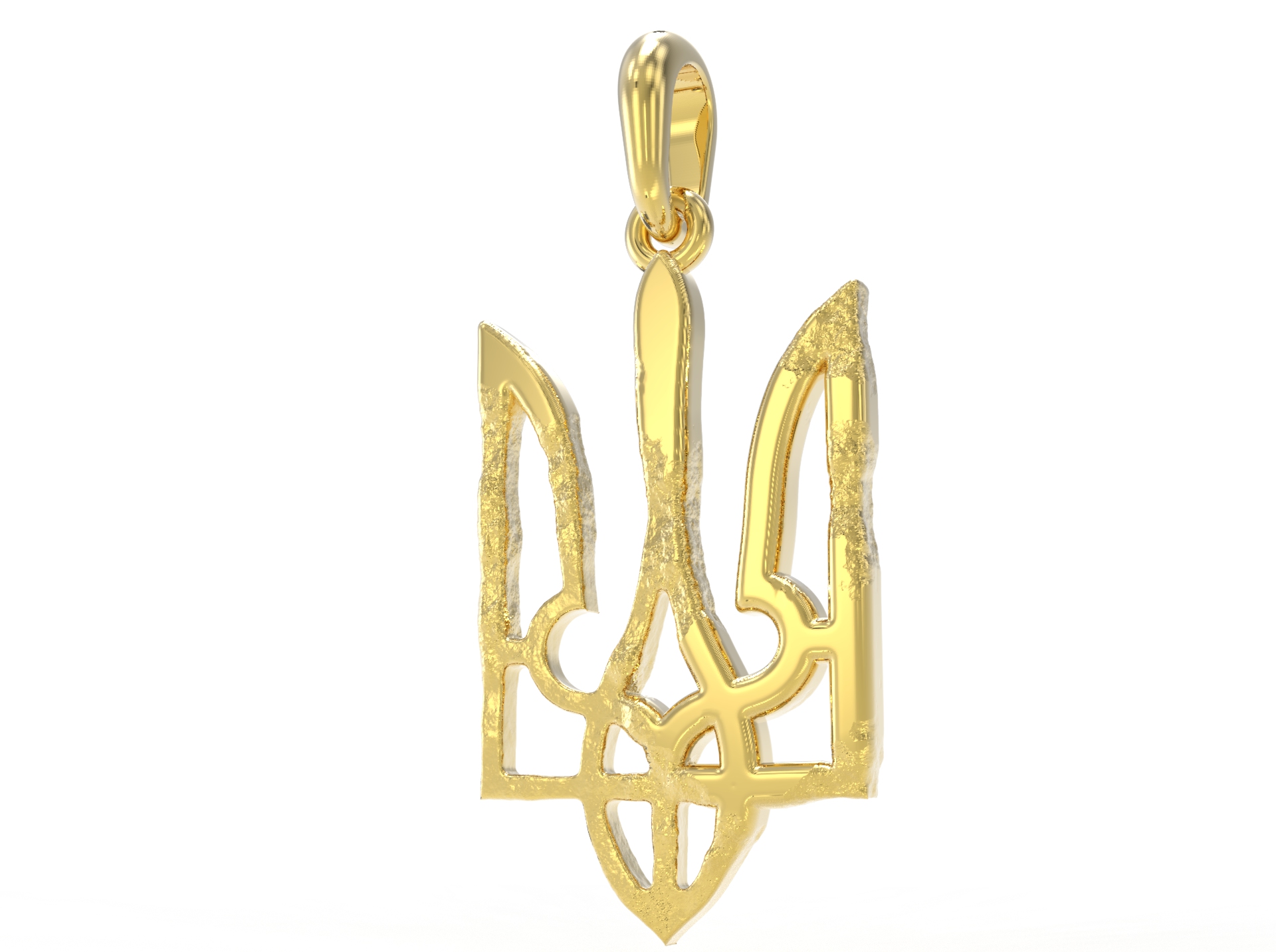 🇺🇦 Ukraine coat of arms 5 pendant・ 3D File for ・Cults