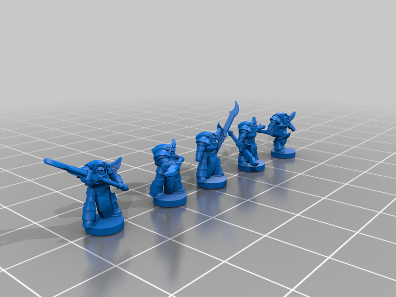 Fichier STL gratuit Phoenician Terminators 6-8mm (Remix) 🎲・Objet pour ...