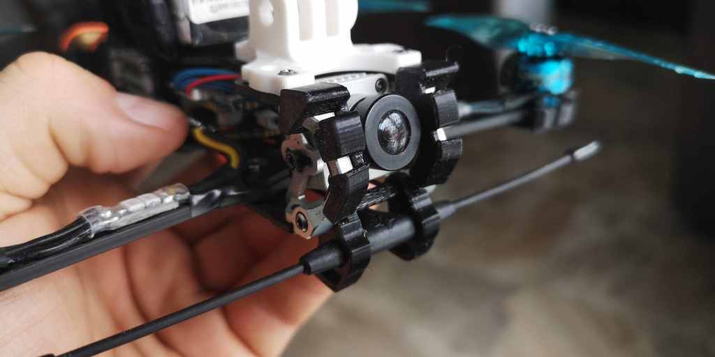 📶 Diatone Roma F4 LR CameraBumper, Front Immortal Antenna Mount, Arm ...