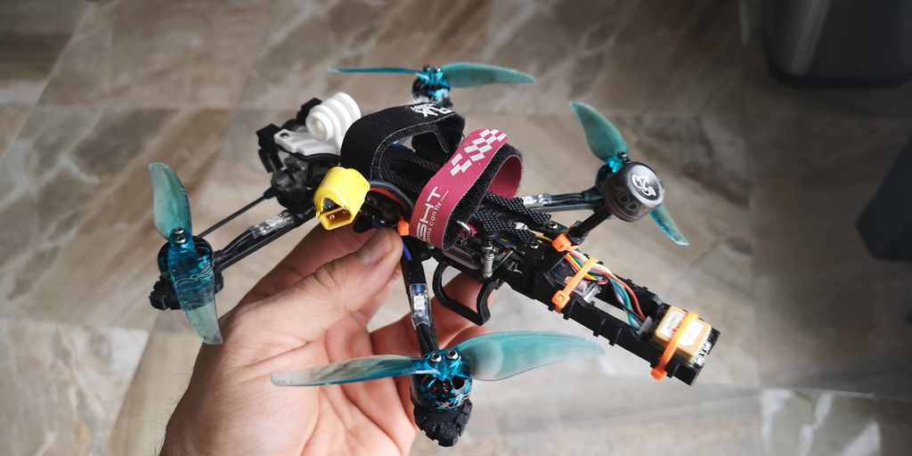 📶 Diatone Roma F4 LR CameraBumper, Front Immortal Antenna Mount, Arm ...