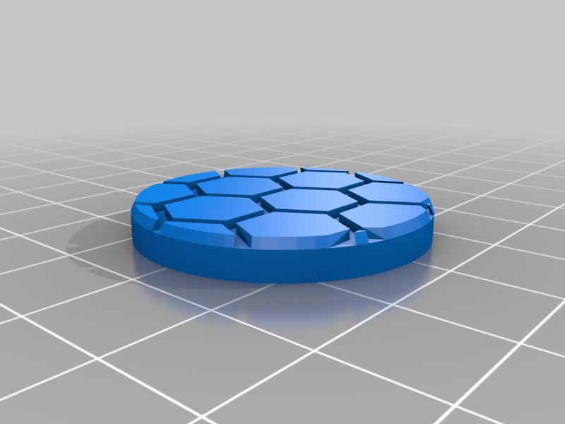 🎲 Wargaming hexagon bases・Free STL File for ・Cults