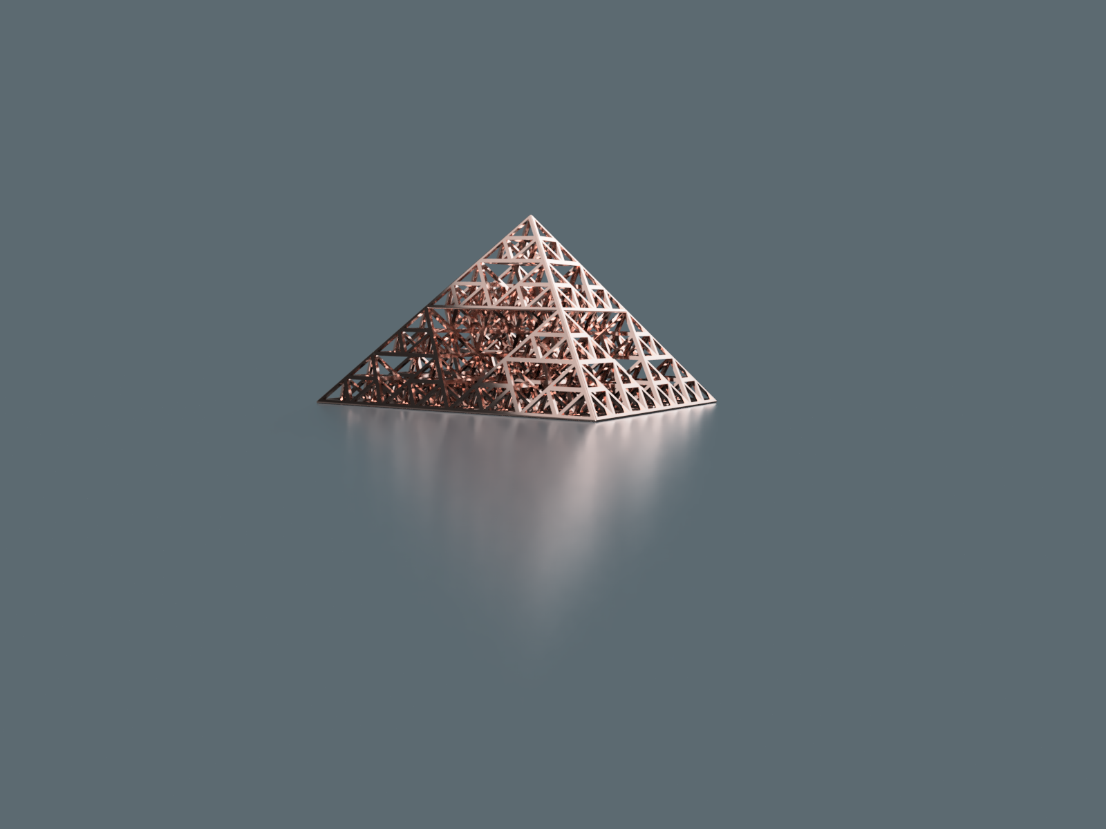 STL file jules4design fractal pyramid Egypt Cheops 🇪🇬 ・3D printer model ...