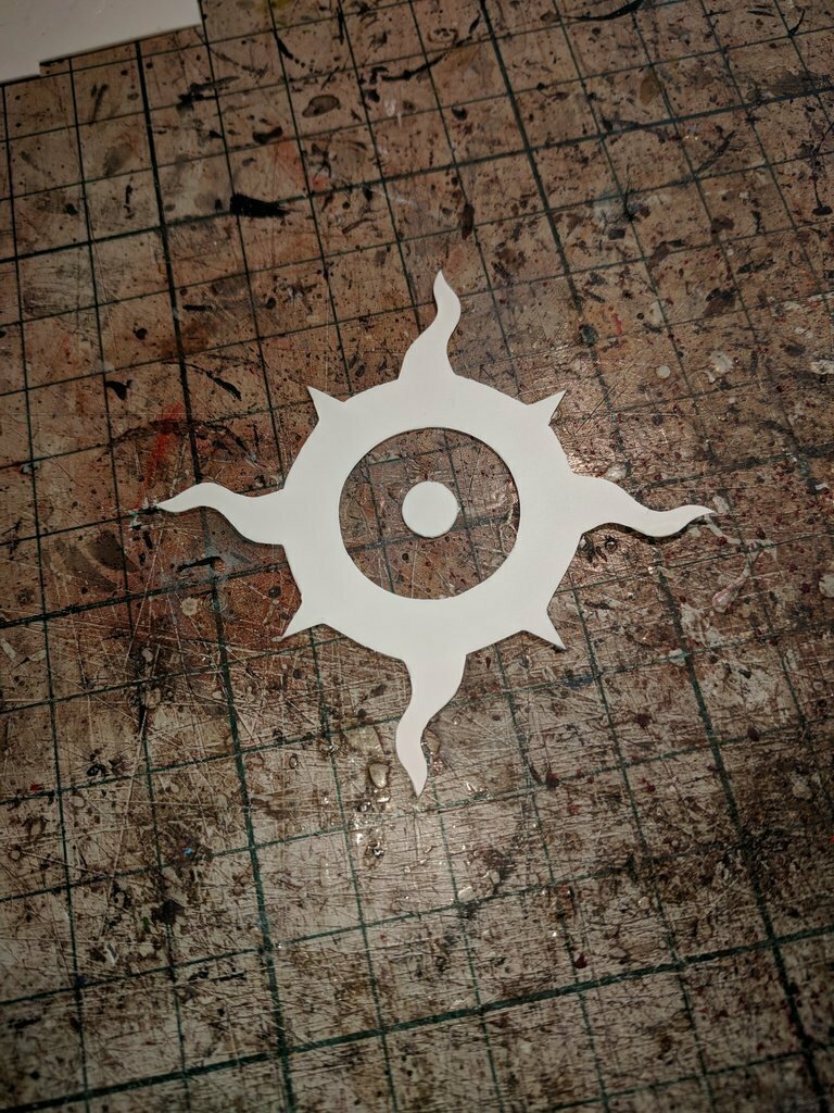 🎲 Thosuand Sons heresy era symbol for plotter・Free 3D File for ・Cults