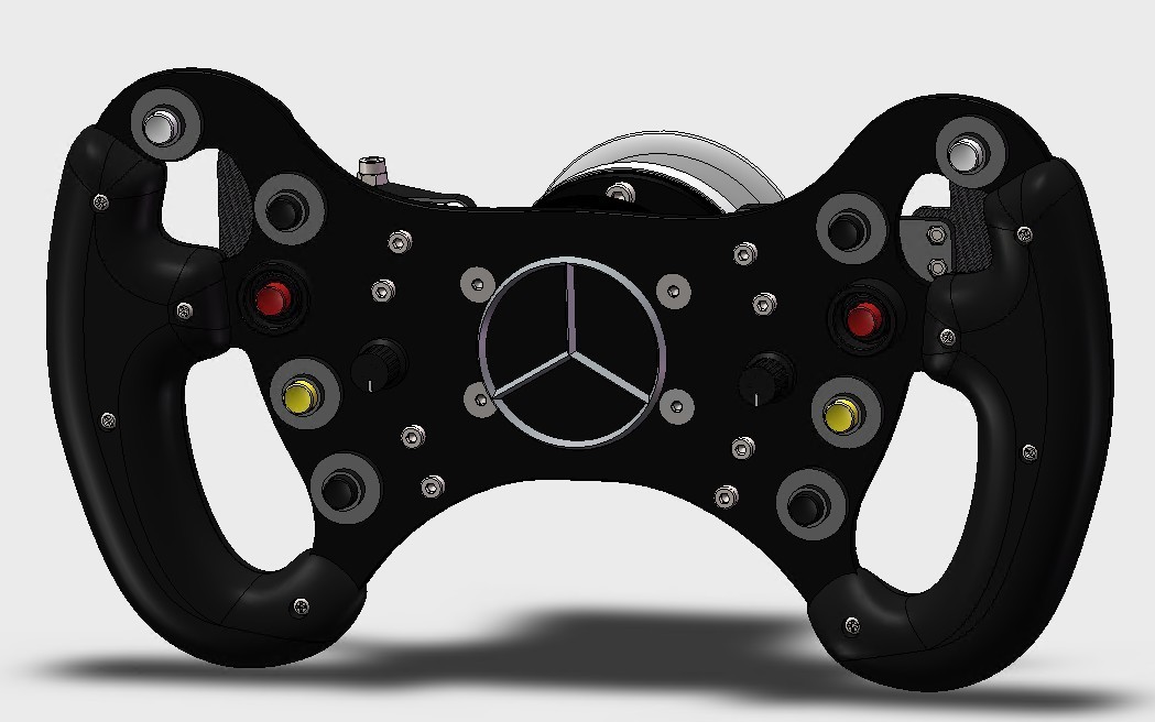 3D file AMG GT3 steering wheel 3d print 🛞・3D printable model to ...