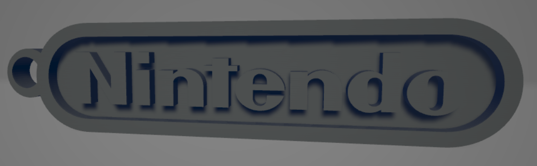 Archivo STL Nintendo keychain - Llavero de Nintendo 🗝️・Diseño ...