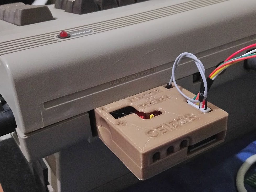 STL file C64 SD2iEC & KERNAL CART COMBO 🛒 ・3D printing template to ...