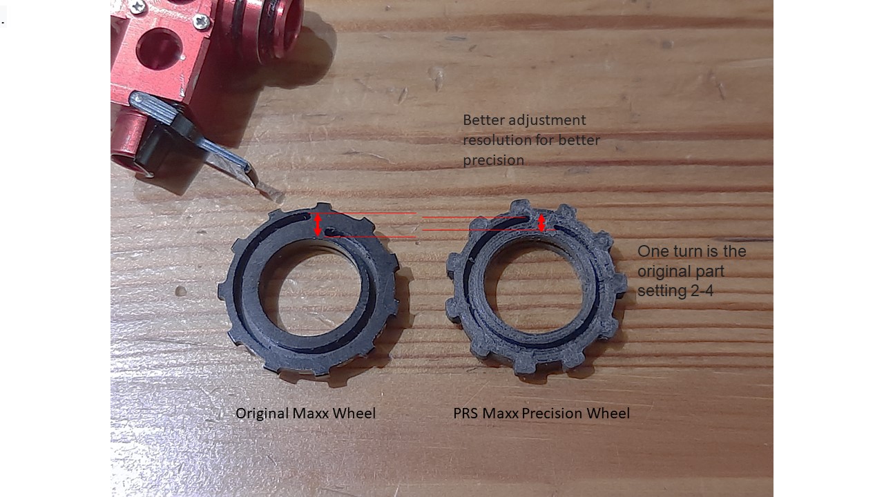 STL file "Maxx model" hop up Precision Rotary Wheel pack ⬆️ ・3D printer ...