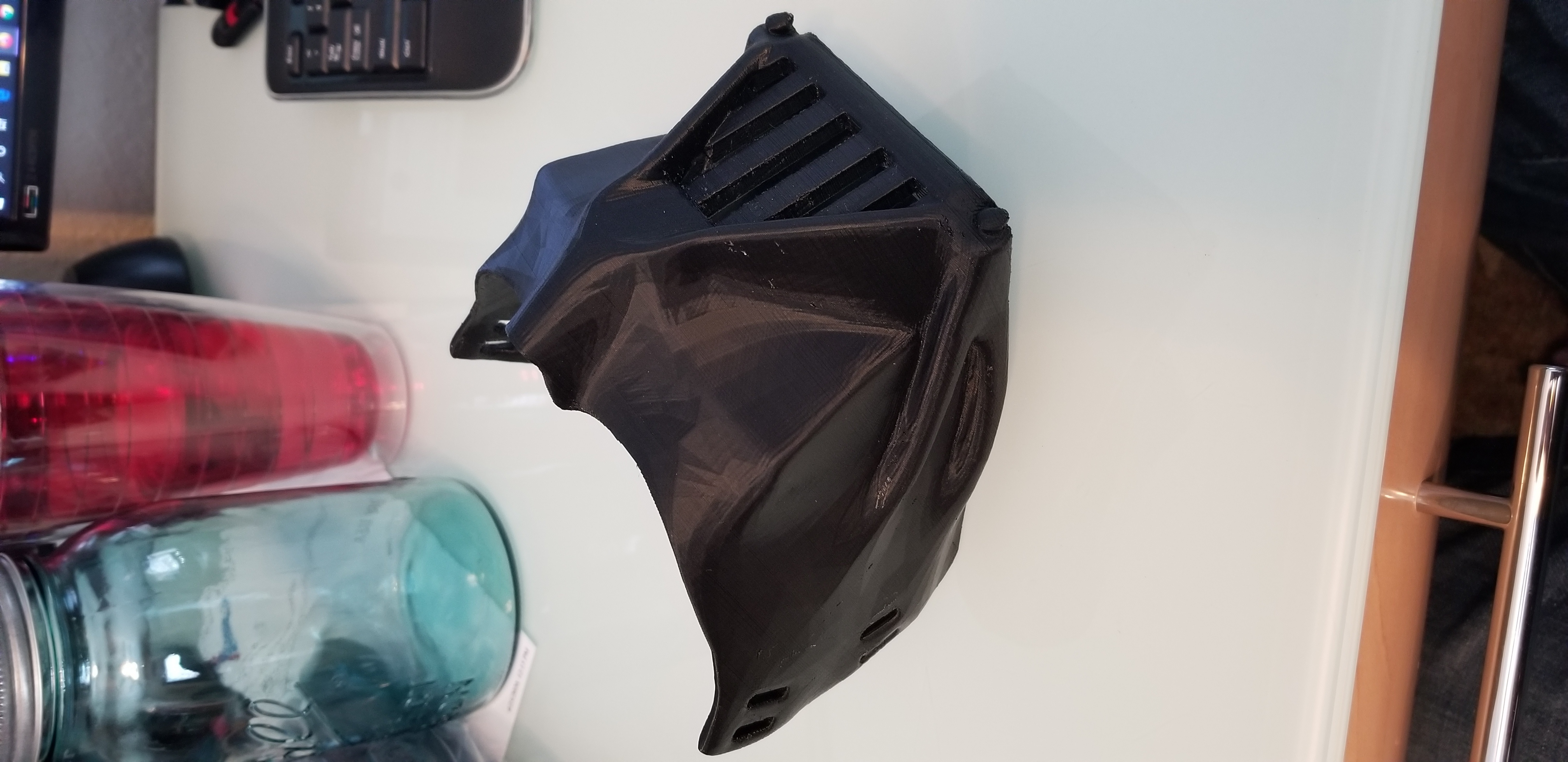 3D print Vader Style Mask • made with Tevo Tornado・Cults