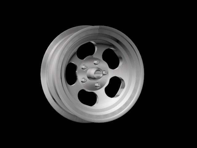 👽 Cragar Slots style rim・ STL File for ・Cults