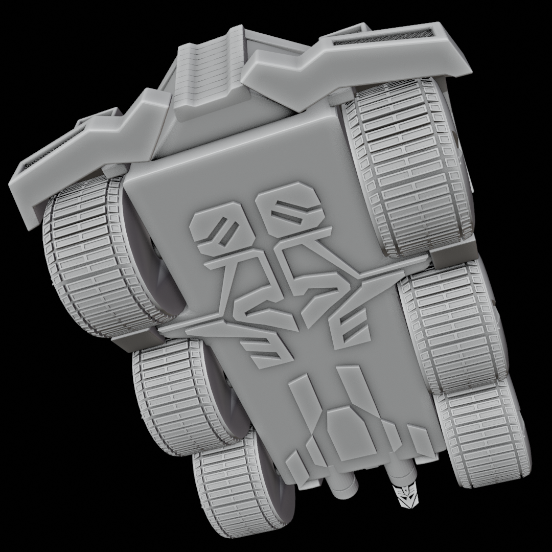 🍂 Optimus vehicle mode fall of cybertron・Free OBJ File for 3D printing ...