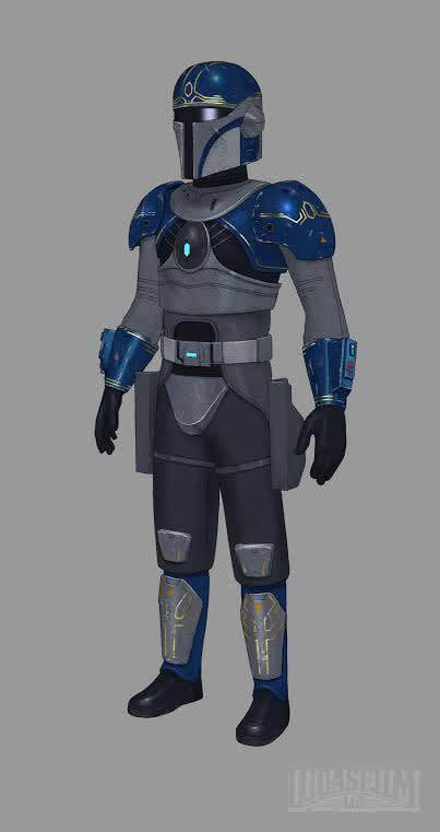 ⭐ Star Wars Cosplay - Fenn Rau - Mandalorian Protector Armor・ 3D File ...