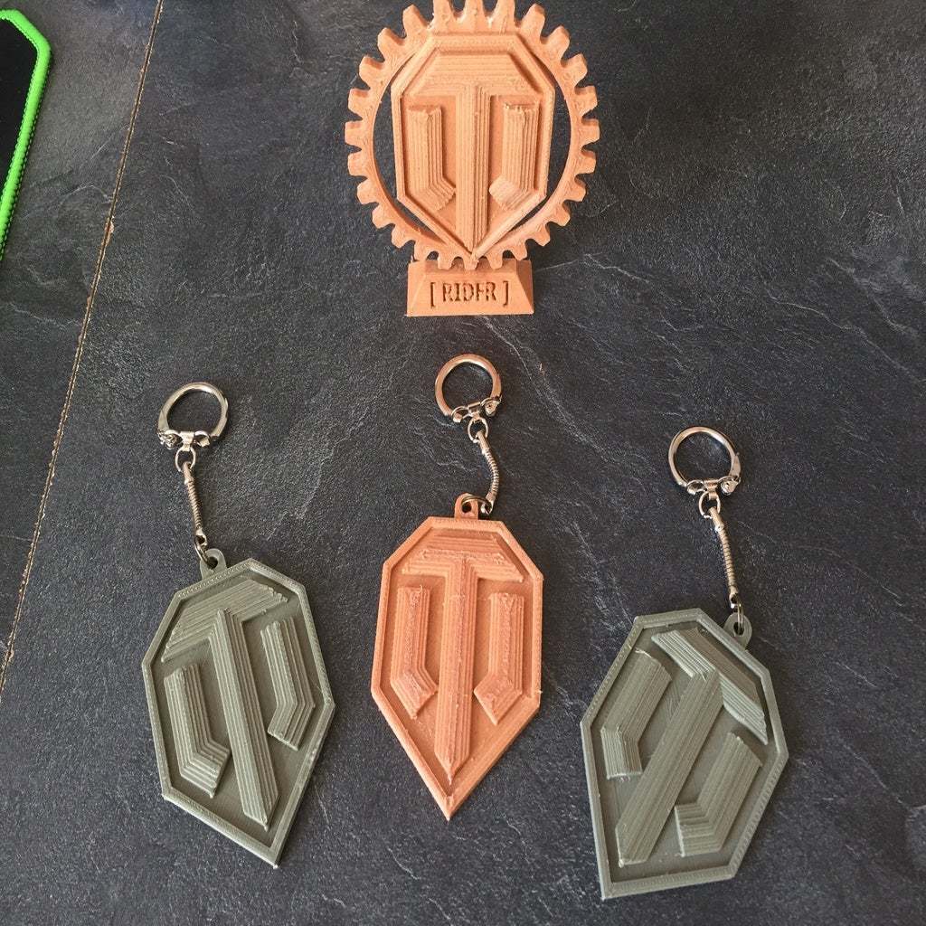Free STL file World Of Tanks Keychain and Trophy 🗺️ ・3D printable ...