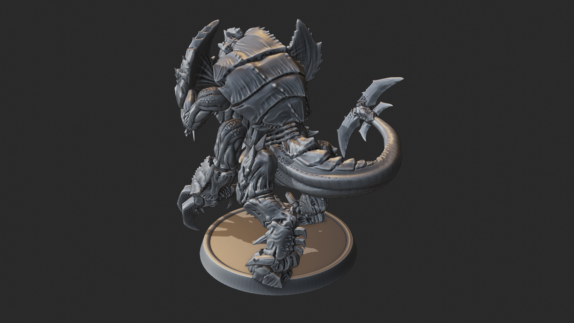 🛰 Space Bugs of Death Terrornid Guard・Free 3D File for ・Cults