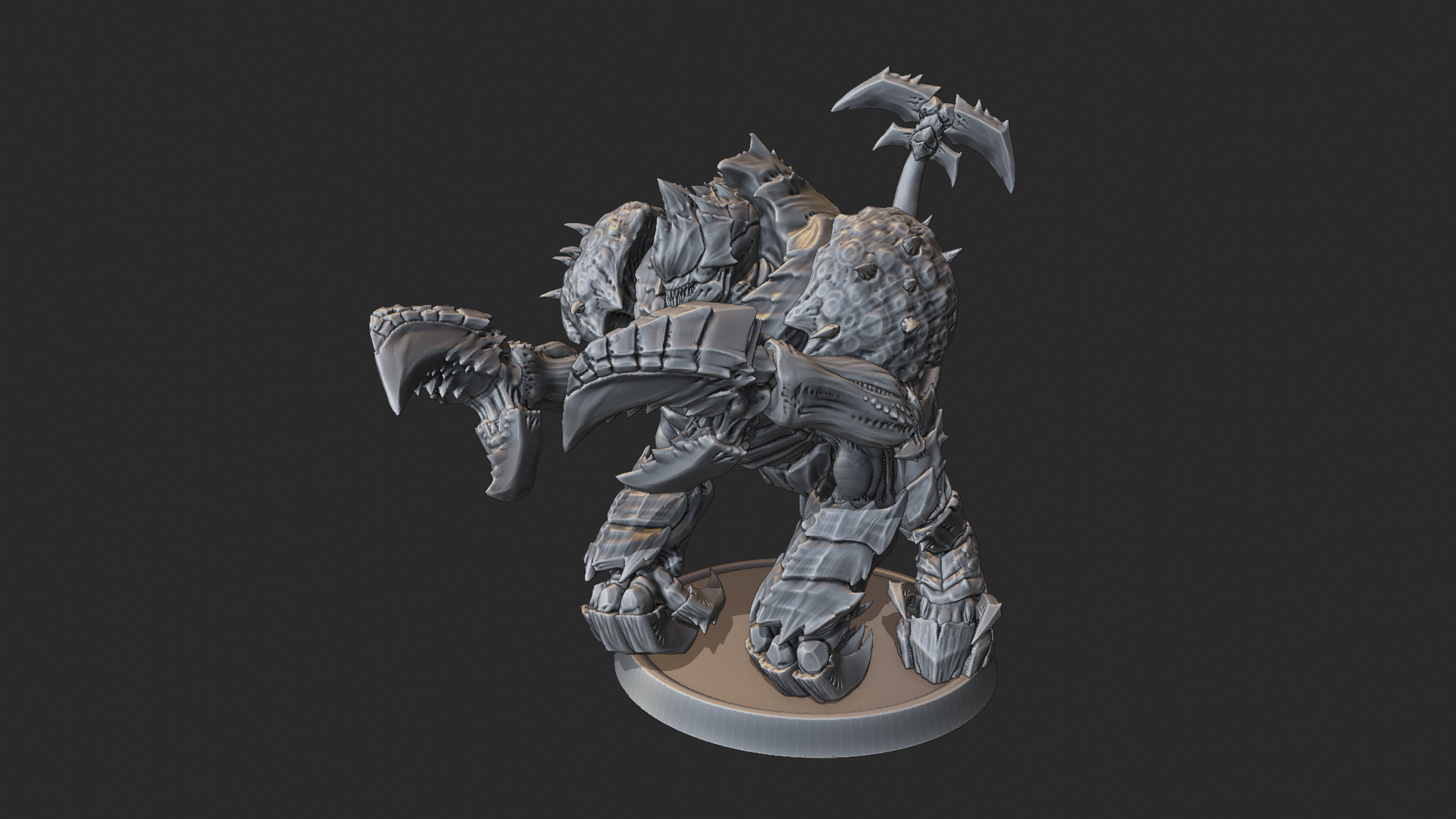 🛰 Space Bugs of Death Terrornid Guard・Free 3D File for ・Cults