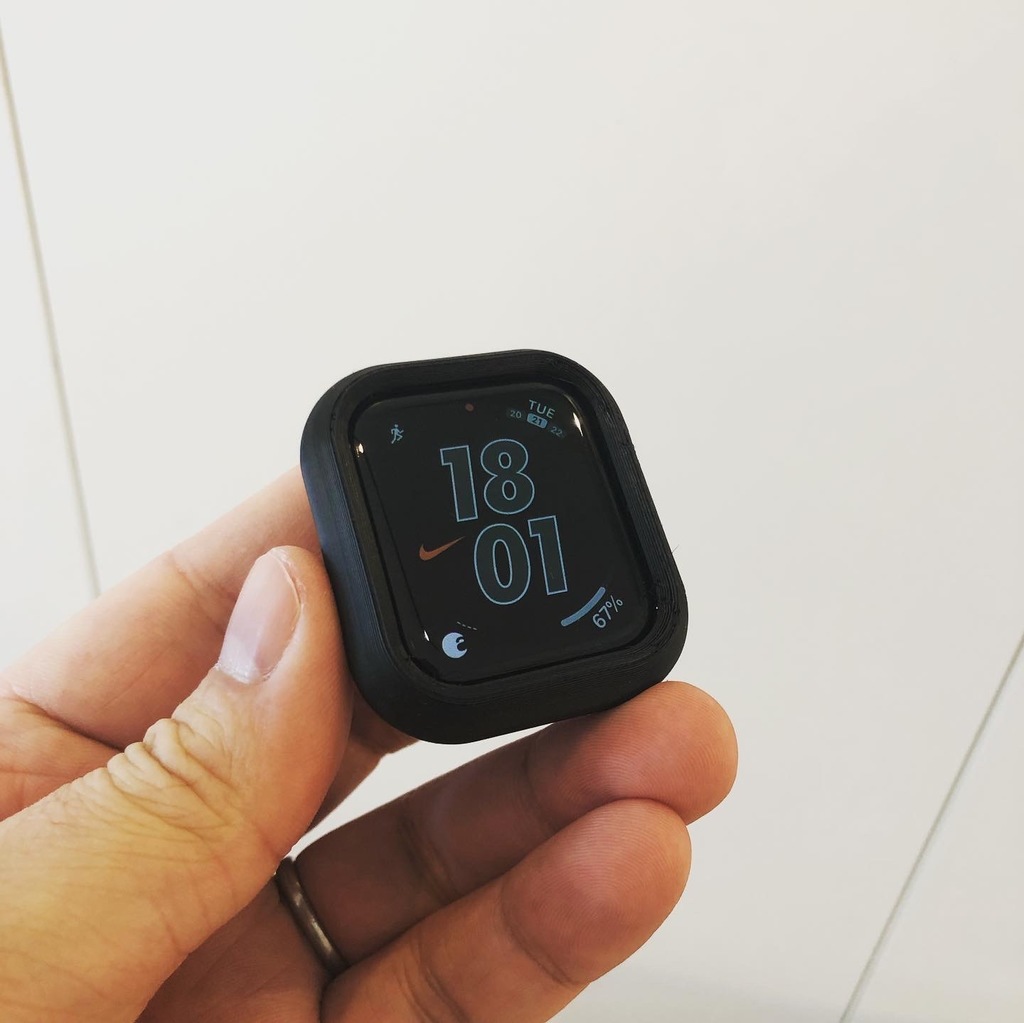 🍎 Wahoo Bike Mount Casing for Apple Watch Series 5 44mm・Free 3D File ...