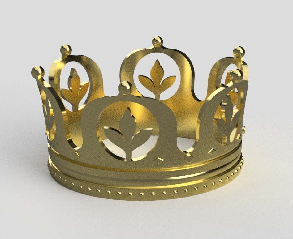👑 Crown・Free STL File for ・Cults