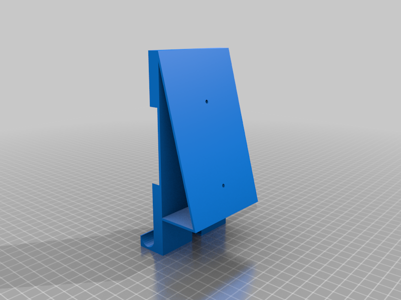 Free 3D file Support iPhone mural ou de bureau / iPhone desk or mural ...