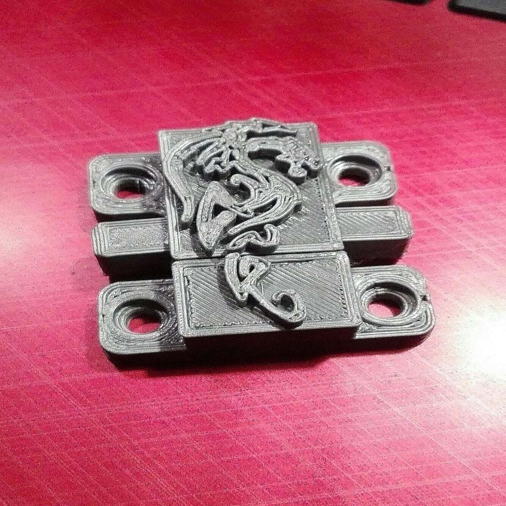 Free STL file Personalized chest lock 🔒 ・3D printer design to download ...