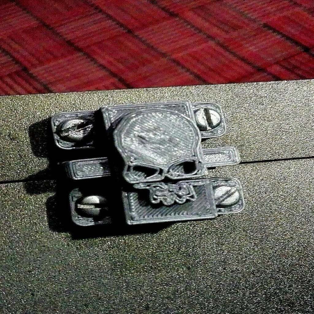 Free STL file Personalized chest lock 🔒 ・3D printer design to download ...