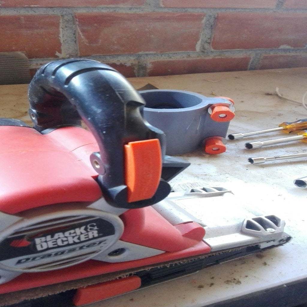 Free STL file Belt Sander Black&Decker handle latch 🔧・3D printing model ...