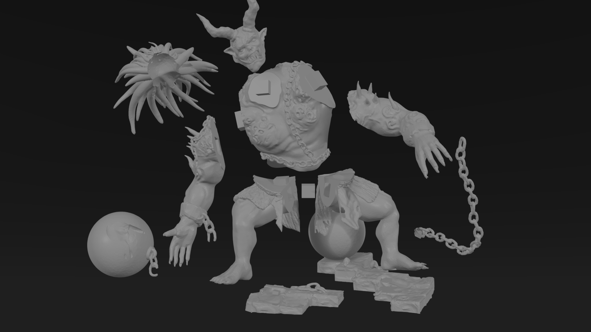 STL file Onryoki from Nioh 🎮 (OBJ)・3D printable model to download・Cults