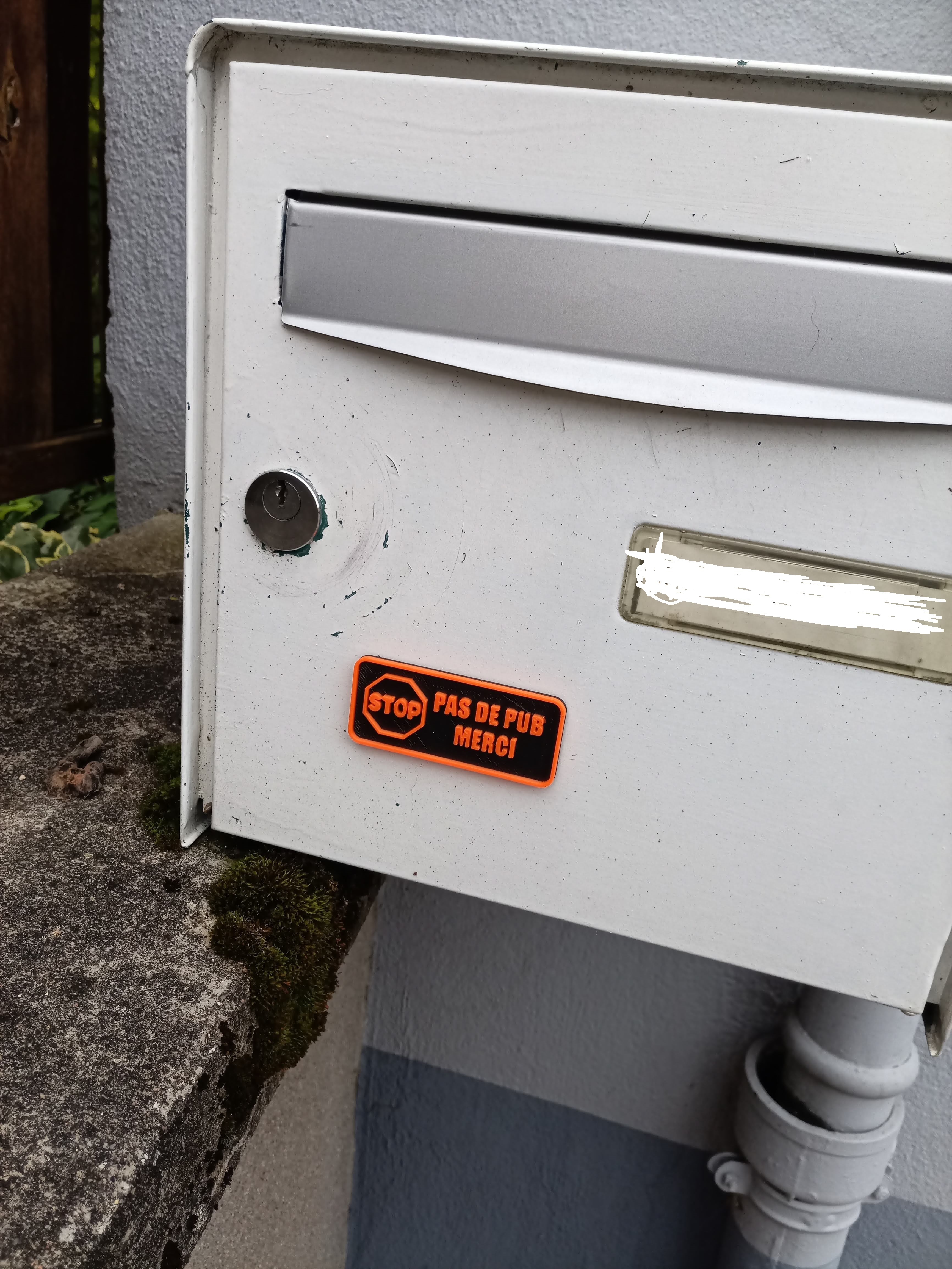 3D printed Stop ads in the mailbox・made with anycubic i3 mega・Cults