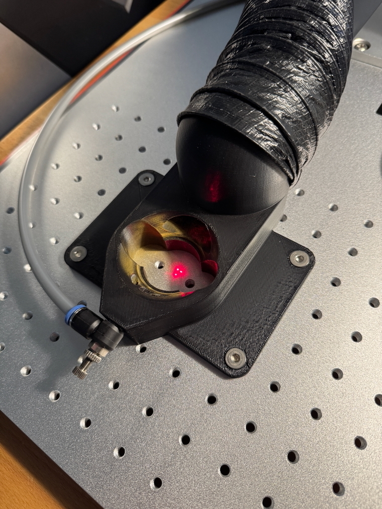 🪙 Coin holder with compressed air & suction for fiber lasers (MonPort ...