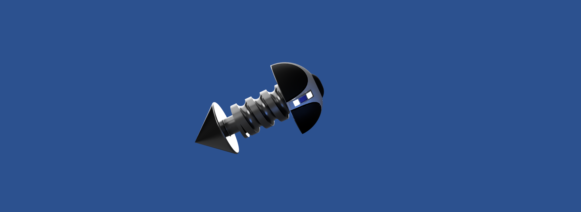 🔩 Iron Giant Bolt・ STL File for ・Cults