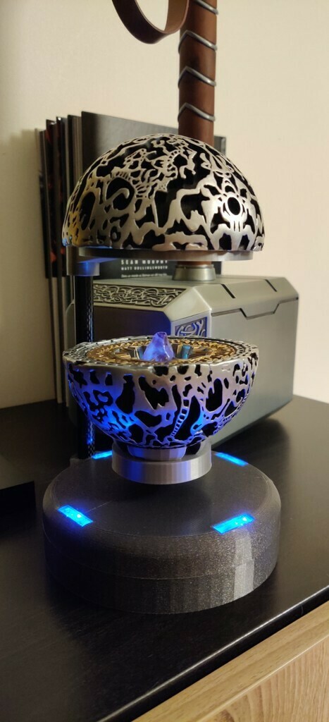 Free 3D file Guardians of the Galaxy - Infinity Orb levitation stand ♾️ ...