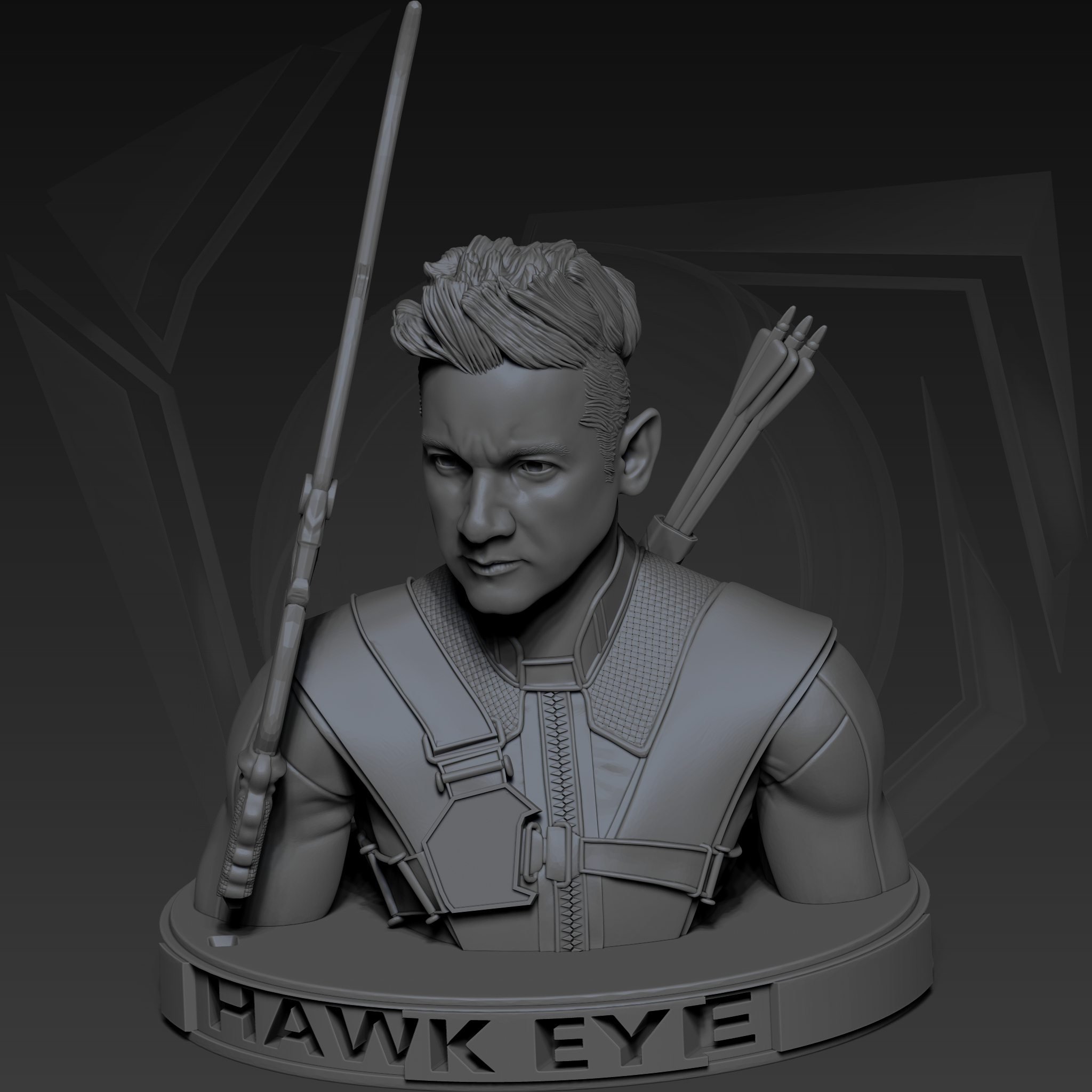 🦅 Hawk Eye | Avengers・ 3D File for ・Cults